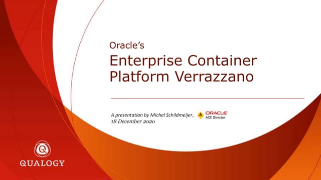 Enterprise container platform verrazzano | PPT Enterprise container platform verrazzano | PPT