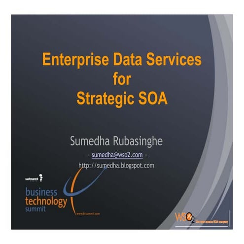 Enterprise Data Services for Strategic SOA | PDF