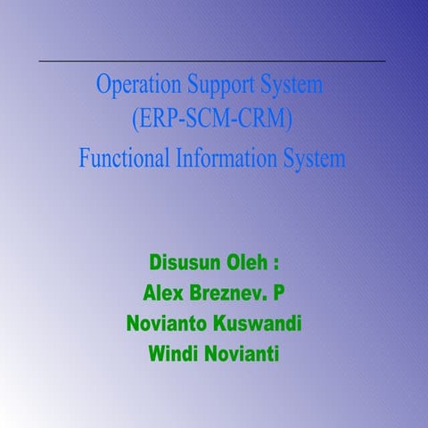 Enterprise Information System | PPT