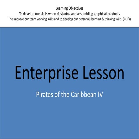 Enterprise Lesson | PPTX