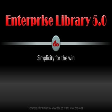Enterprise Library 5 | PPT