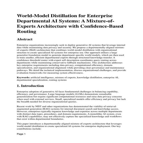 Enterprise MoE Architecture using World-Model Distillation.pdf