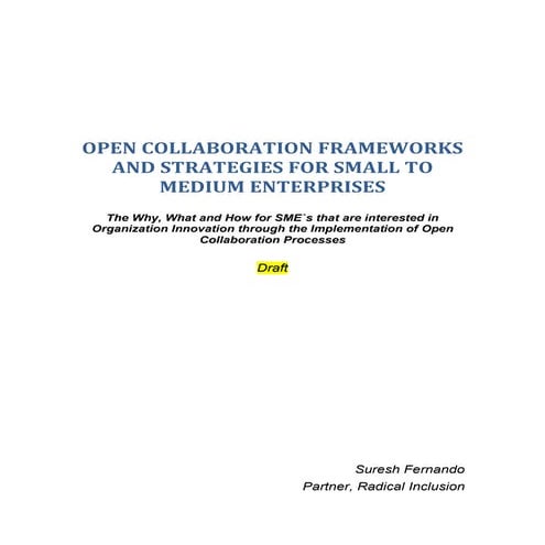 Enterprise Open Collaboration Draft | DOCX