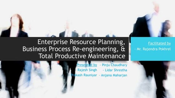 Business process re engineering | PPT