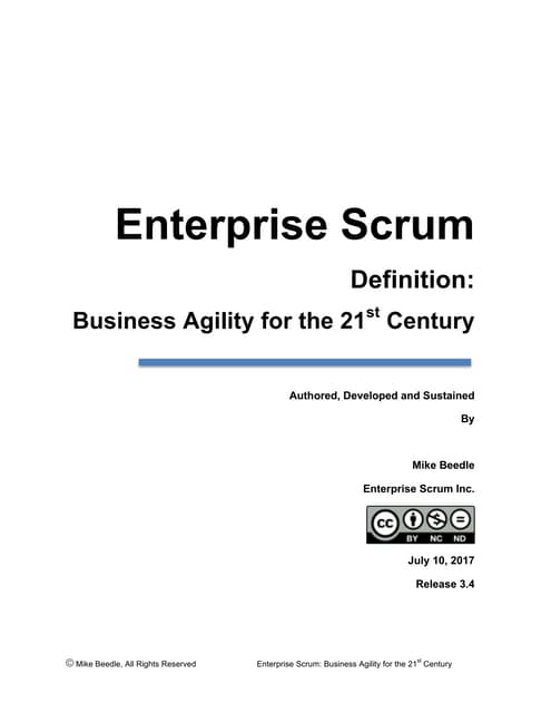Scrum master profile | PDF