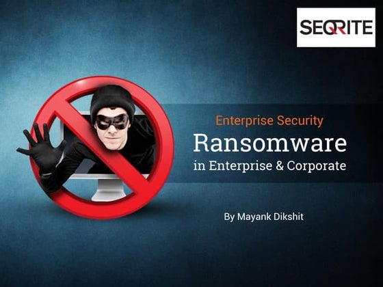 How does Ransomware Works? | PPT