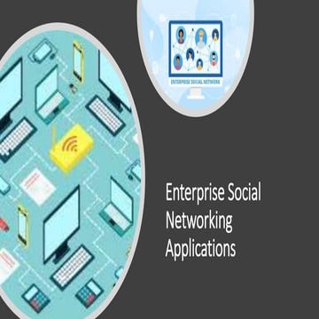 Enterprise Social Networking Applications | PPT