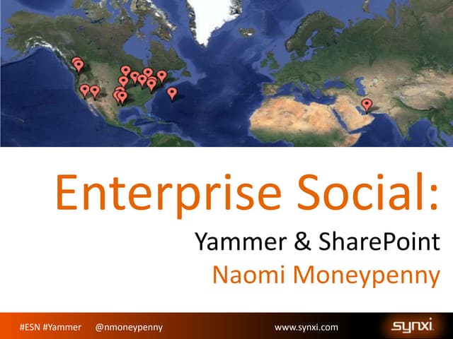 Enterprise Social Yammer And SharePoint PPT enterprise-social-yammer-and-sharepoint-ppt