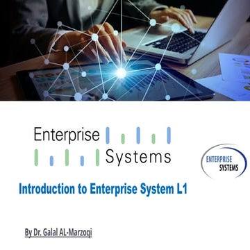 Enterprise System Lecturer 1: introduction | PPTX