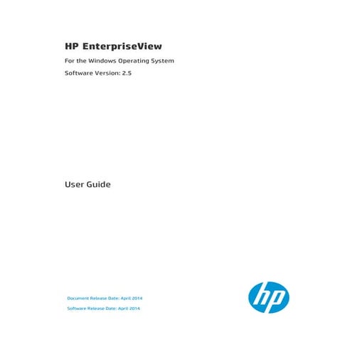 HP ArcSight EnterpriseView v1.6 User Guide | PDF