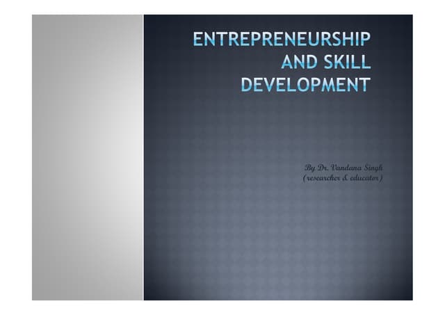 Entrepreneurship PPT | PPTX | Startups | Business