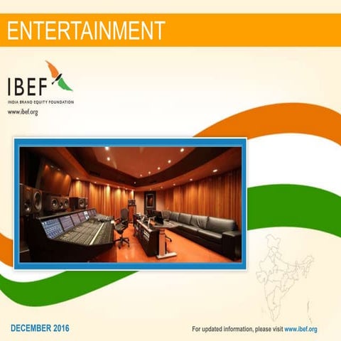 Entertainment Sectore Report - December 2016 | PPT