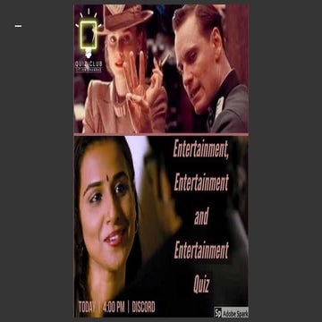 Entertainment Quiz | PDF