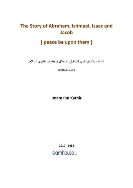 Prophet Ibrahim (a.s) | PPS | Islam | Religion & Spirituality
