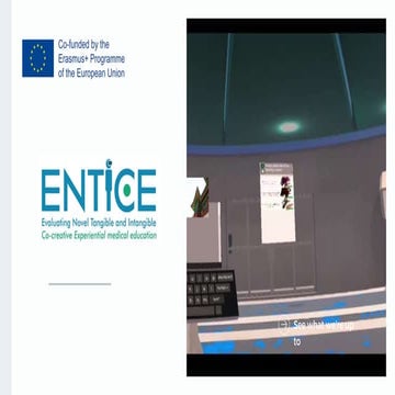 ENTICE - Erasmus+ project overview | PPTX