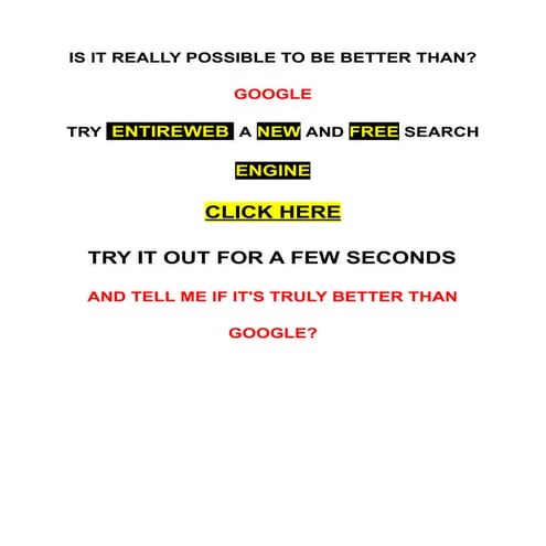 THIS WILL BE BETTER THAN GOOGLE? FREE! | PDF