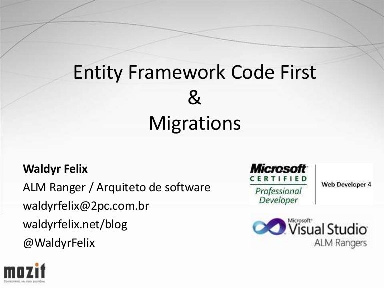 Entity Framework 5 And Migrations