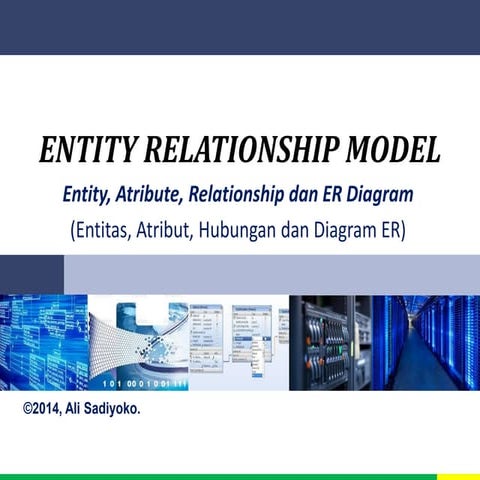 Entity relationship model 2014 | PDF