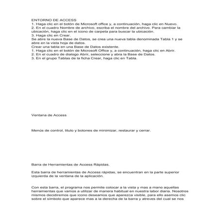 Partes de acces[1] | PPT