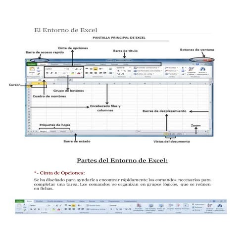 Entorno excel | DOCX | Technology & Computing