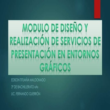 Entorno grafico | PPTX