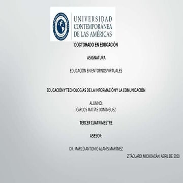 Entornos tic presentacion | PPTX