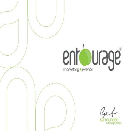 entourage marketing & events / Live communications agency | PPT