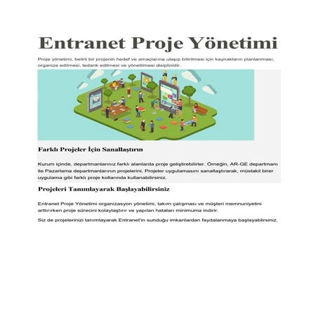 Entranet Proje Yonetimi | PDF