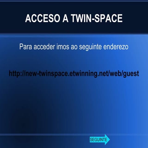 Entrar en Twinspace | ODP