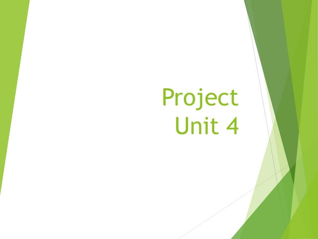 PROJECT CLASSIFICATION, IDENTIFICATION, FORMULATION | PPTX