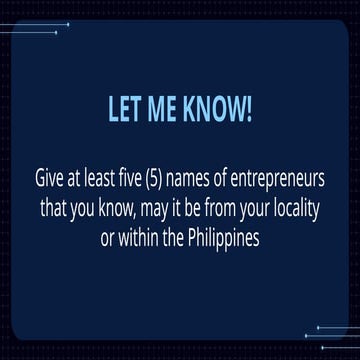 Introduction to Entrepreneurship Grade 12 | PPTX