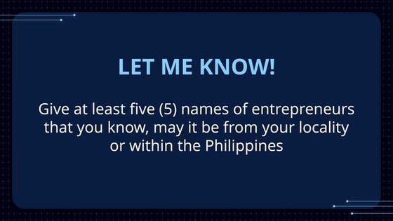 Introduction to Entrepreneurship Grade 12 | PPTX