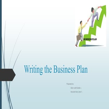 Business Plan | PPTX