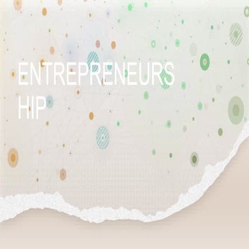 ENTREP_01.pptx Definition and Factors Affecting Entrepreneurship for ...