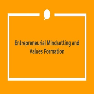 Entrep mindsetting | PPTX