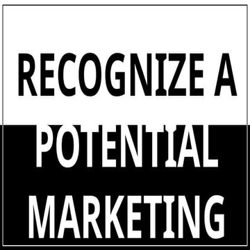 Recognize a potential market ppt module 2 | PPTX