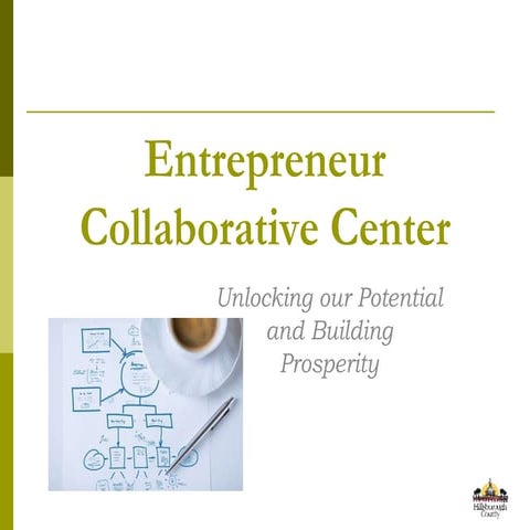 Entrepreneur collaborative center presentation version3 | PPT
