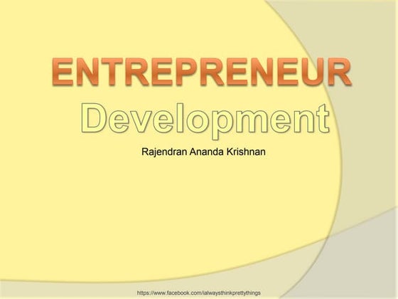 Five Stages of the Entrepreneurial Process.ppt