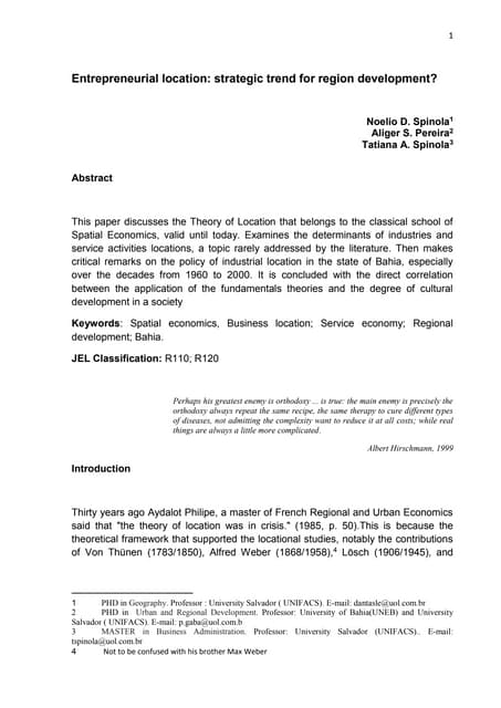 Central place theory of august losch | PPT