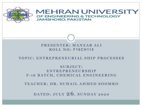Five Stages of the Entrepreneurial Process.ppt