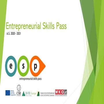 Entrepreneurial skills pass 20 21 | PPT