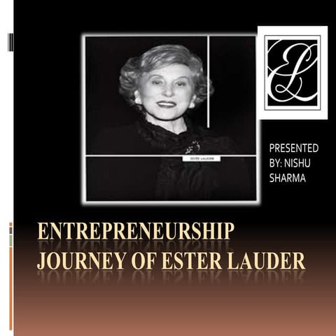 Discover Estée Lauder Elegance | PPTX