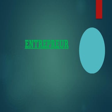 Entrepreneur | PPT