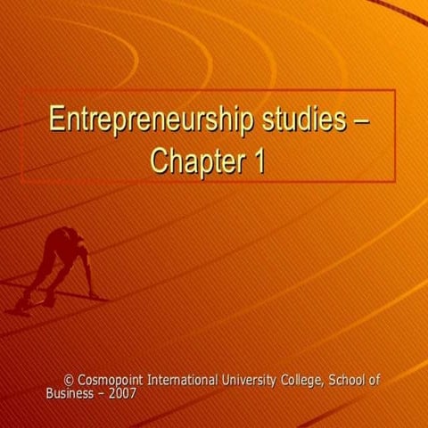 Entrepreneurship | PPTX