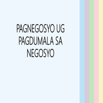 ENTREPRENEURSHIP AND BUSINESS MANAGEMENT.pptx | Free Download