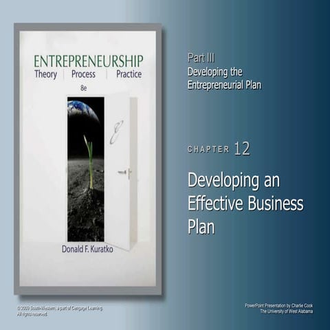 entrepreneurship Ch 12.ppt for master business administration | PPT