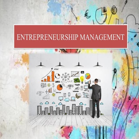 Entrepreneurship Management | PPT