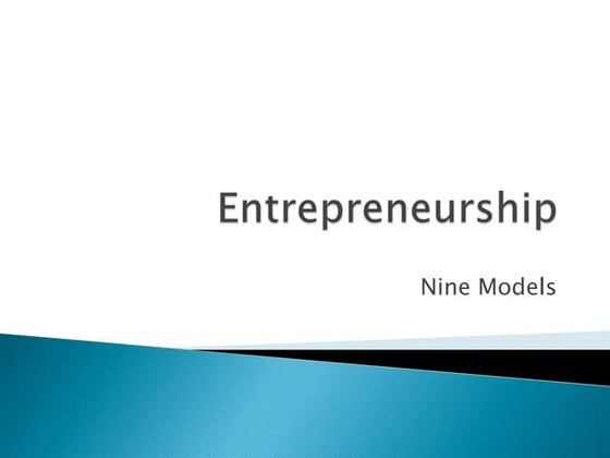Concept of Entrepreneur and Entrepreneurship | PPTX