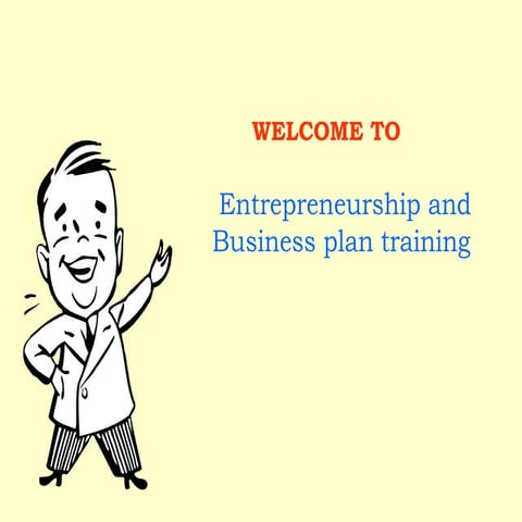 ENTREPRENEURSHIP Training for Business starter PPT.ppt