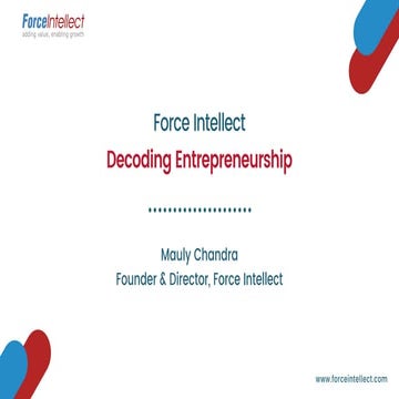 Decoding Entrepreneurship | PDF | Business | Business and Finance